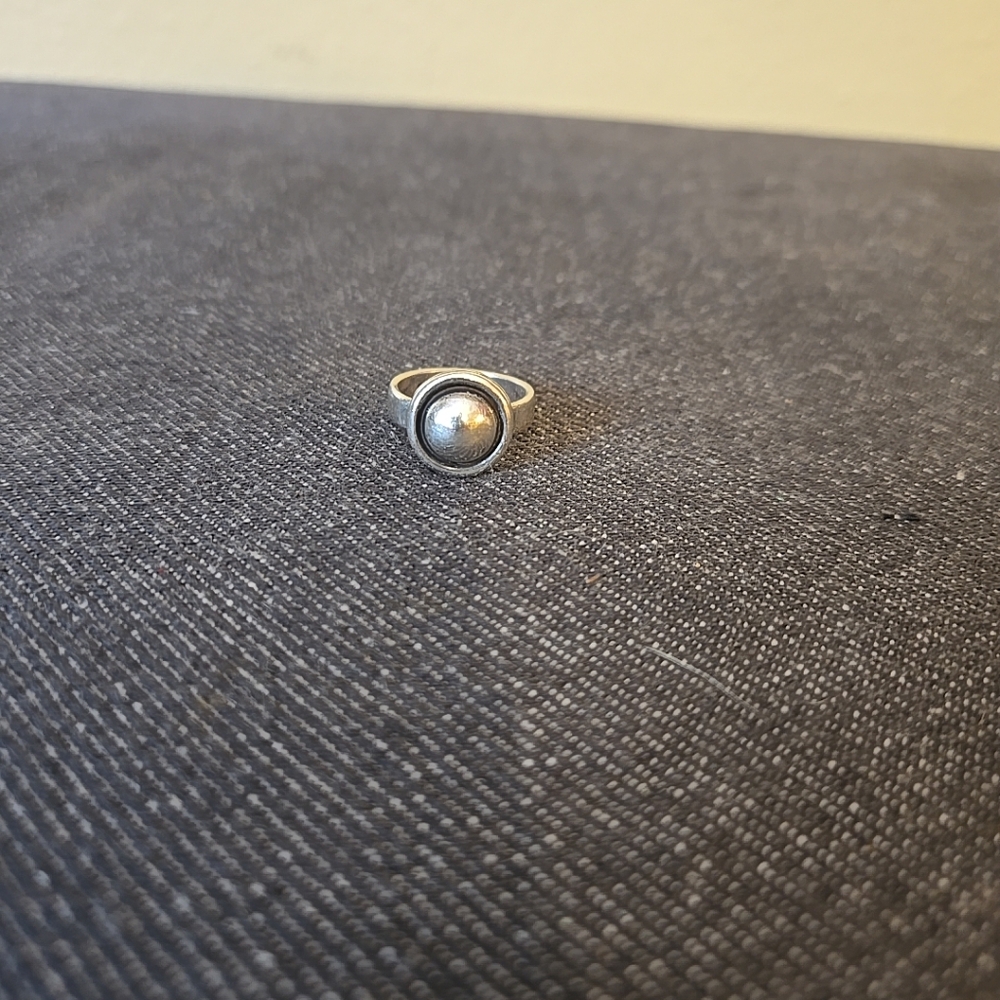 Vtg Heavy 10 G Sterling Silver 925 Simple Dome Modere… - Gem